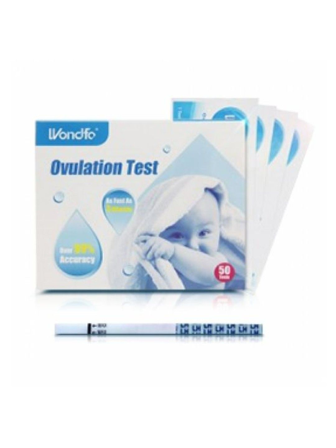 Wondfo One Step Ovulation Urine Test (50pcs) | edamama