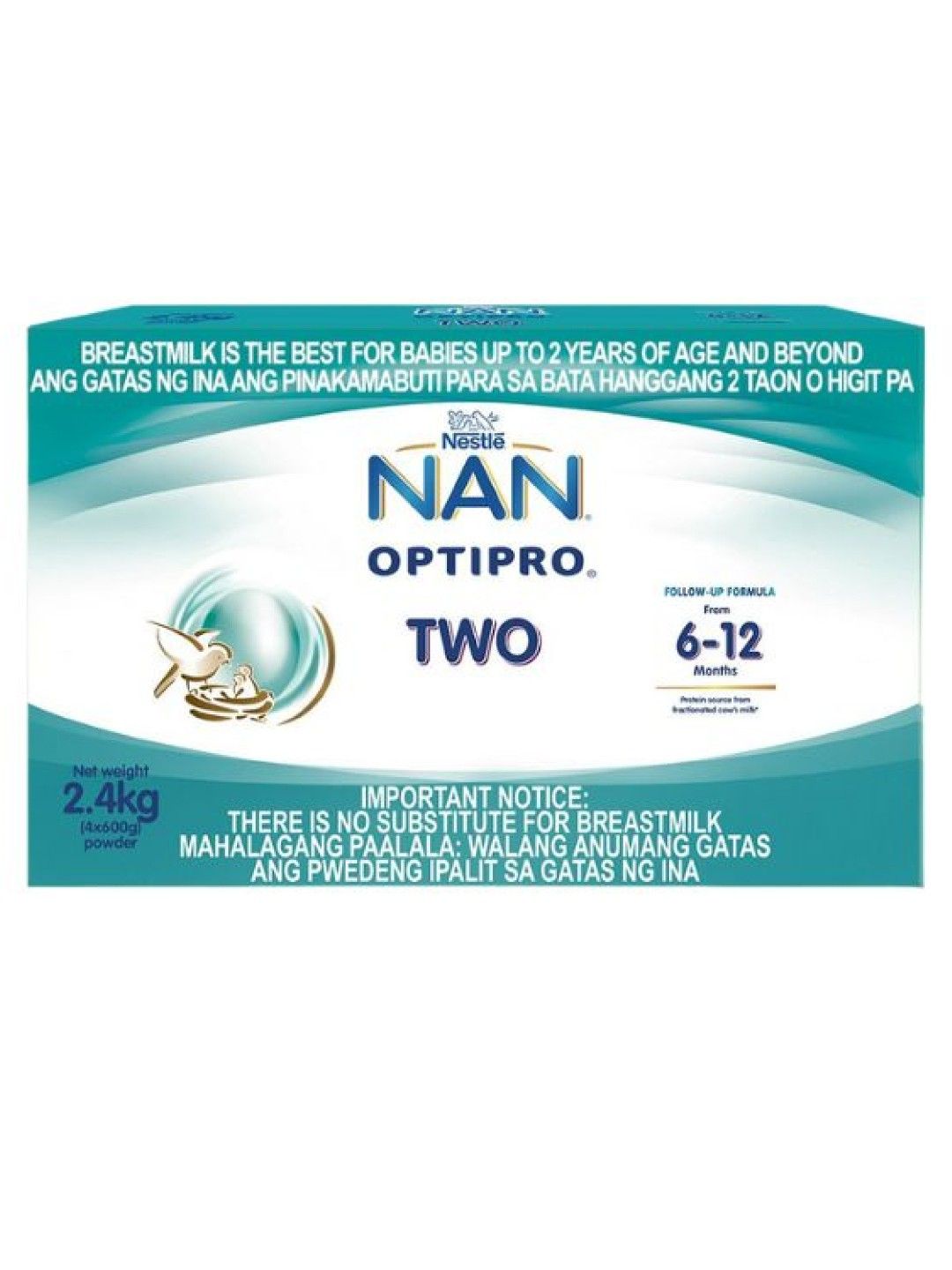 NAN Optipro Two (2.4kg) | edamama
