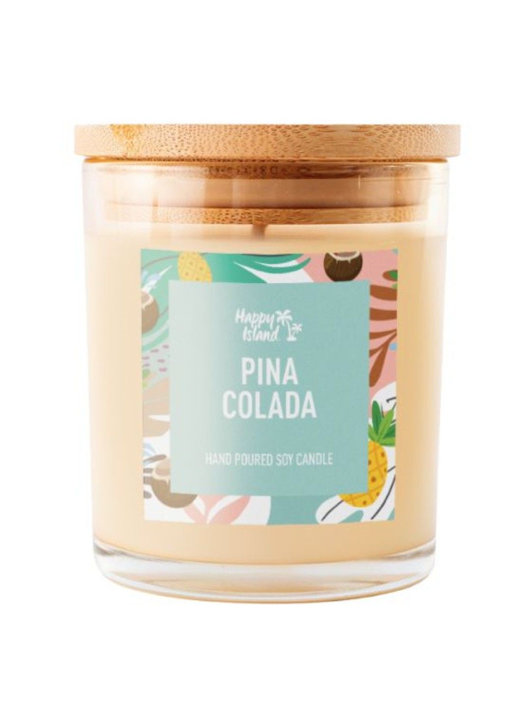 Happy Island Pina Colada Scented Candle | edamama
