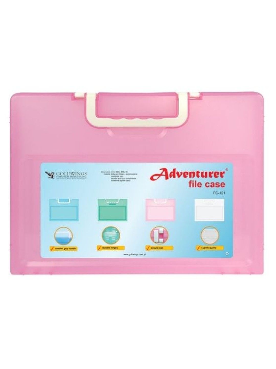 Adventurer Long File Case with Handle | edamama