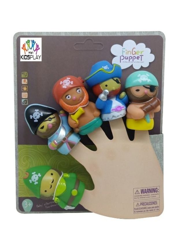 Kidsplay Finger Puppet - Pirates | edamama