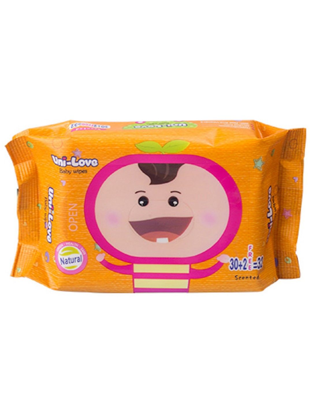 Uni-love Powder Scent Baby Wipes (32s) | edamama