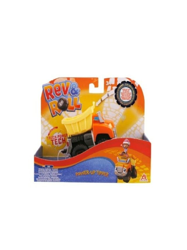 Rev & Roll Power Up Motorised Vehicle Tipper | edamama
