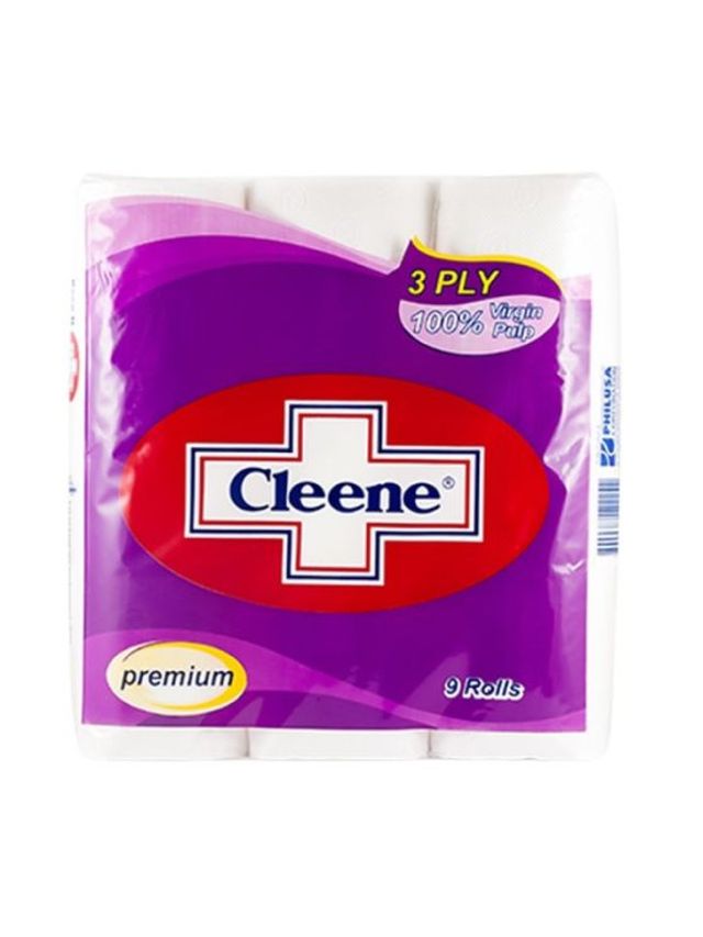 Cleene Premium 3-Ply Tissue (9s) | edamama
