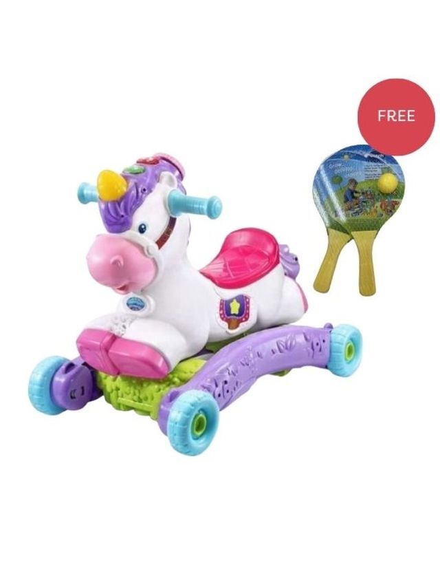 VTech Rock and Ride Unicorn / Kids Horse Rocker Toy