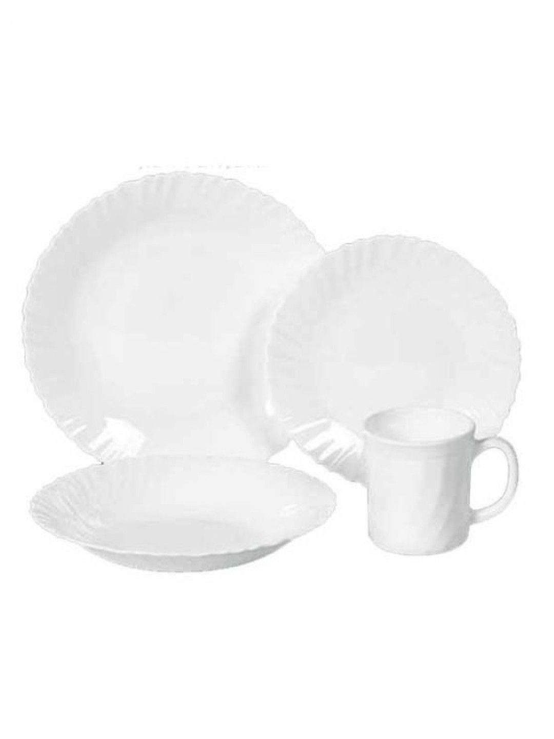 Sunbeams Lifestyle Slique Opal Dinnerware Set (8-piece) | edamama