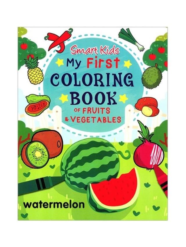 Learning is Fun Smart Kids My First Coloring Book | edamama