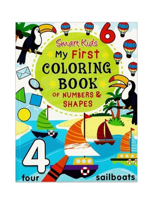Learning is Fun Smart Kids My First Coloring Book | edamama