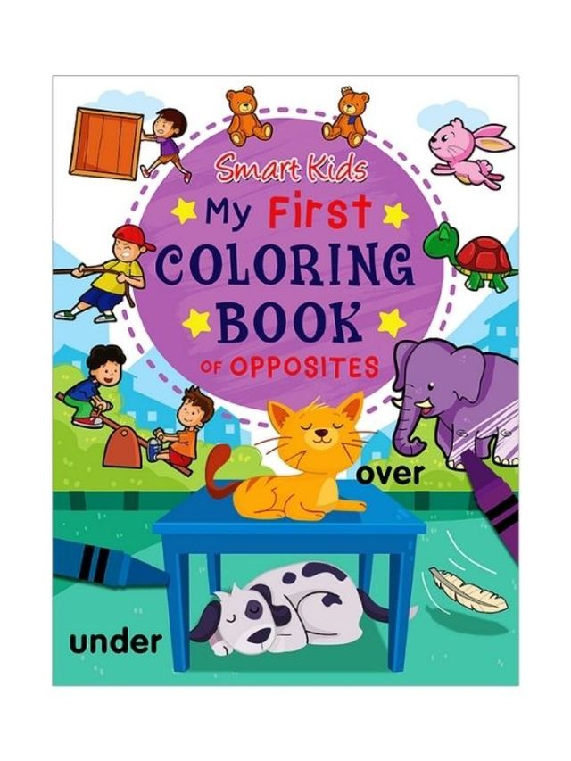 Learning is Fun Smart Kids My First Coloring Book | edamama