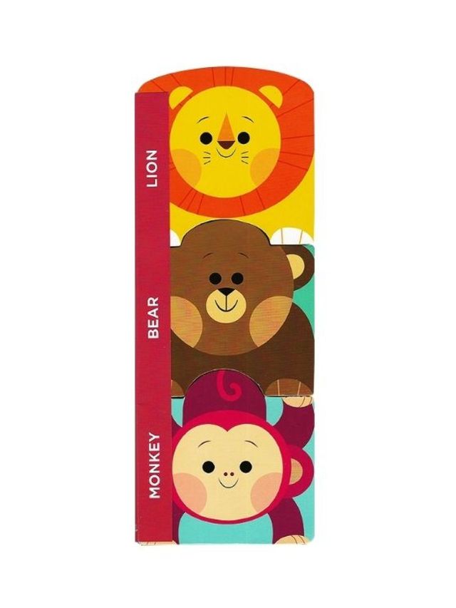 Learning is Fun Stack Book - Monkey, Bear, Lion - | edamama
