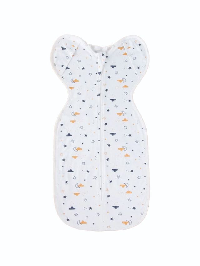 Baby Two-Way Zip Cotton Swaddle Sleeping Bag