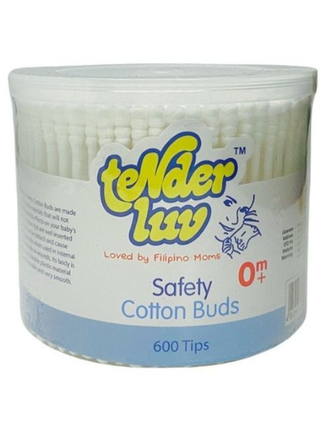 Tender Luv Safety Cotton Buds (600 pcs) | edamama