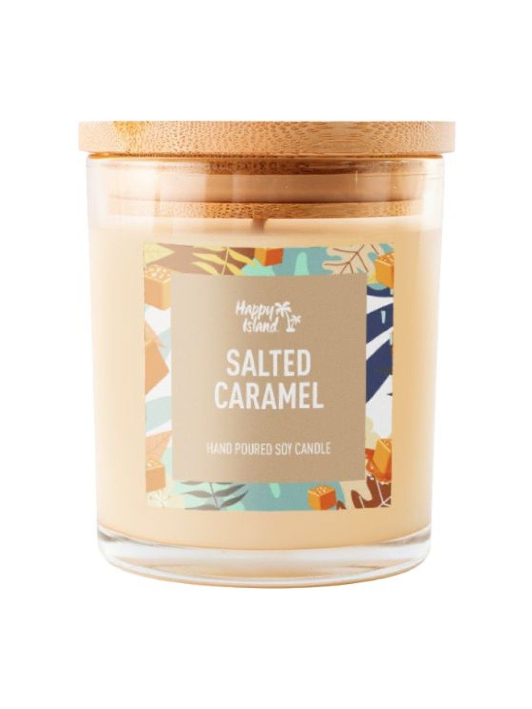Happy Island Salted Caramel Scented Candle | edamama