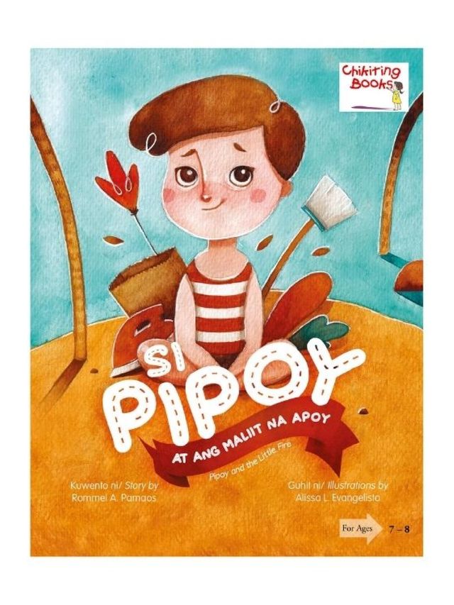 Chikiting Books Si Pipoy at ang Maliit na Apoy | edamama