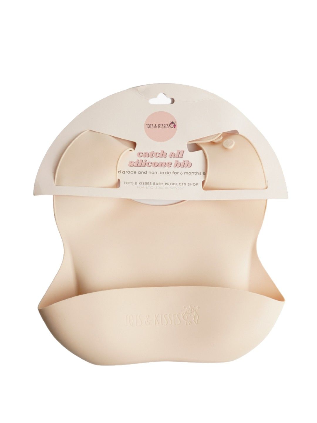 Tots and Kisses Catch All Silicone Bib | edamama