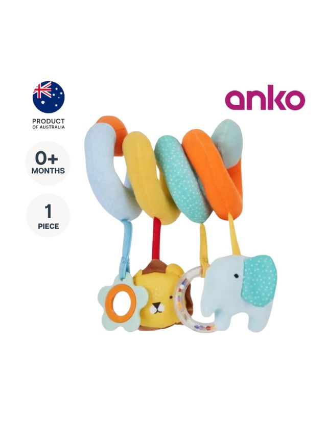 Anko Spiral Pram Toy - Zoo | edamama