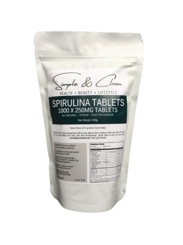 Simple & Clean Spirulina Tablets | edamama