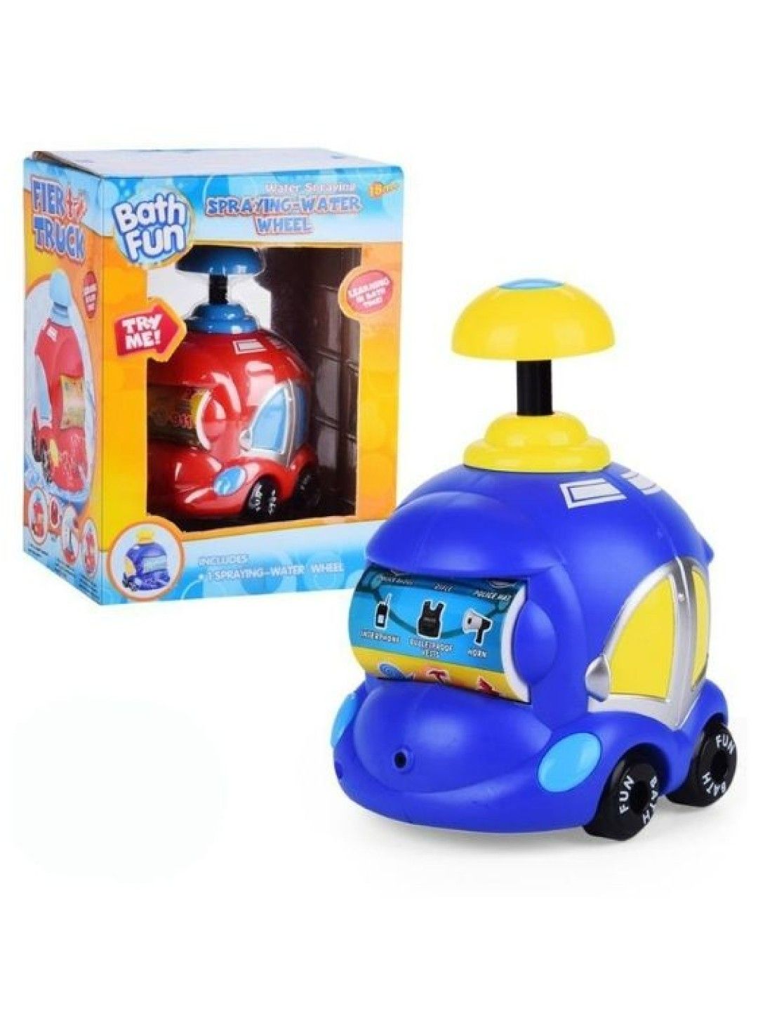 Bathfun | Spraying Water Wheel Fire Engine