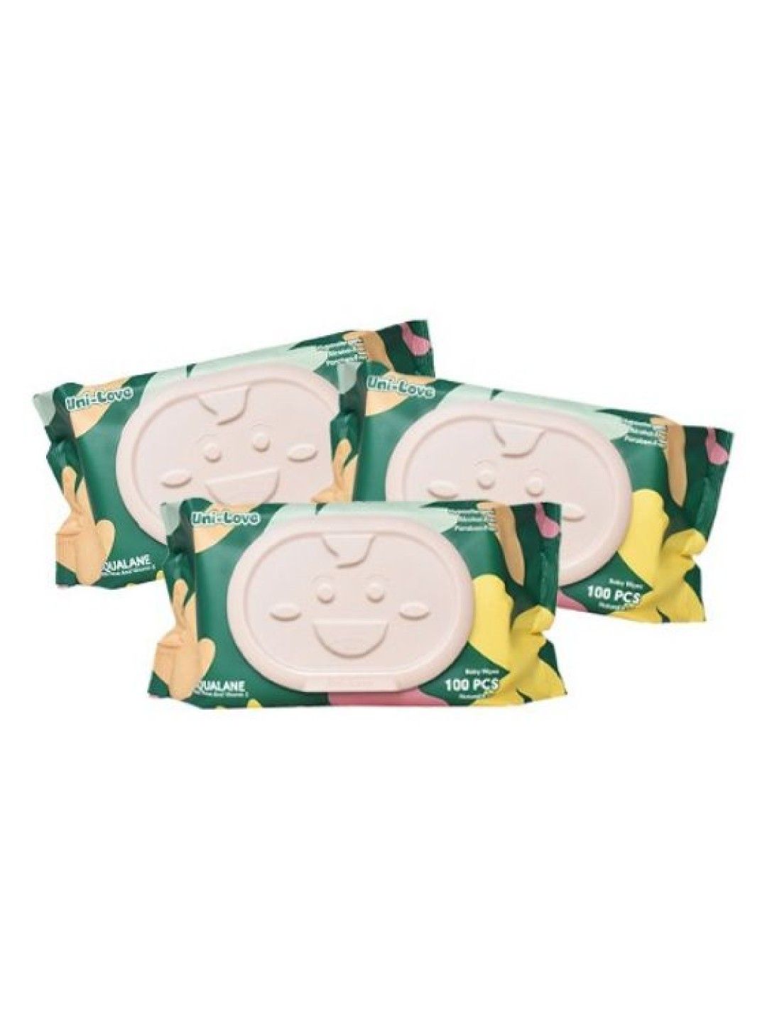 Uni-love Squalane Wipes (100's) x 3-Pack | edamama
