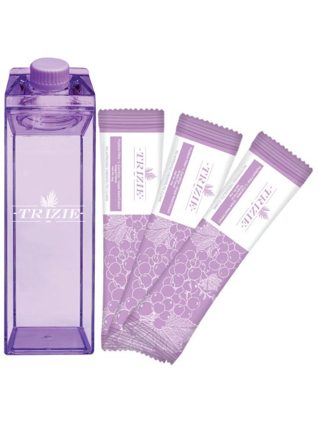 TRIZIE Grape Fiber (3 sachets) with Vitality Bottle Bundle | edamama
