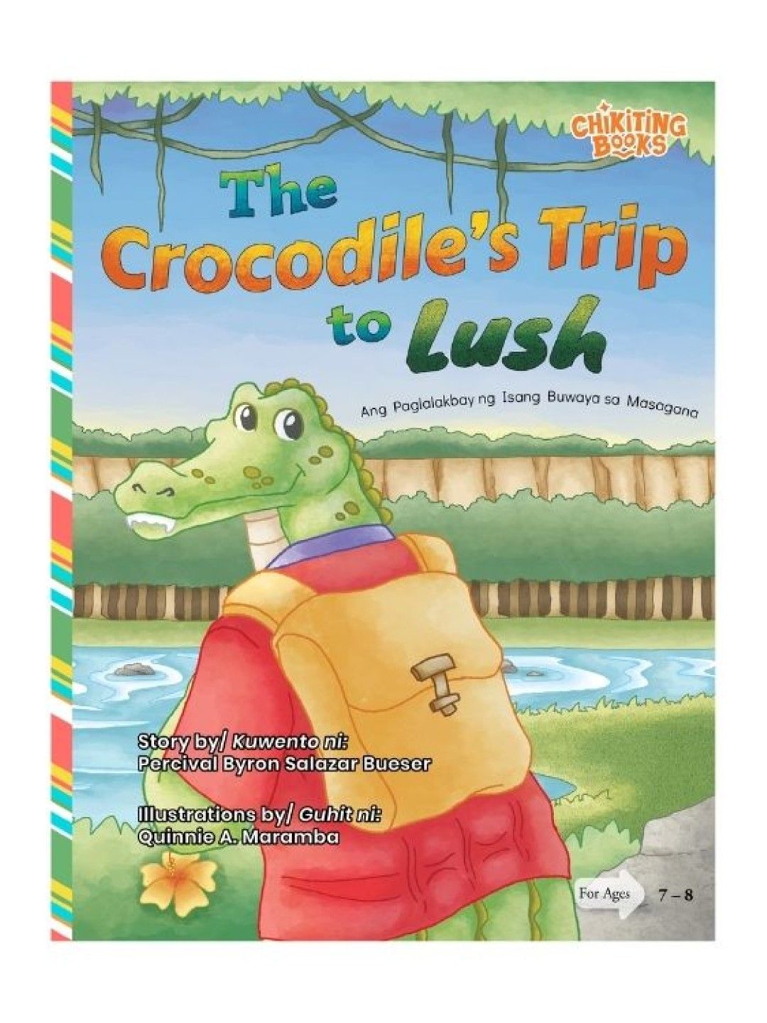 Chikiting Books The Crocodile’s Trip to Lush | edamama