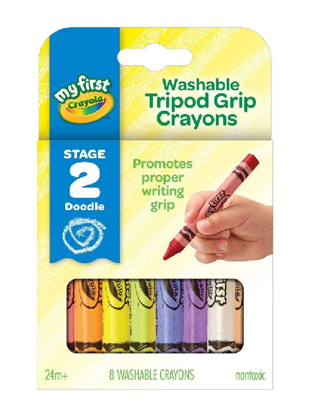 Crayola | Triangular Crayons (8 Count)
