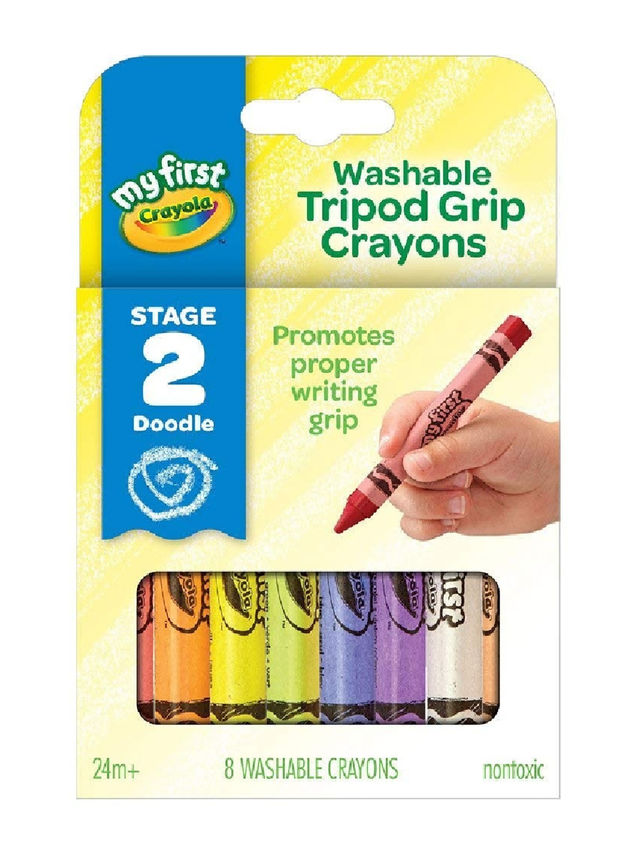 Crayola | Triangular Crayons (8 Count)