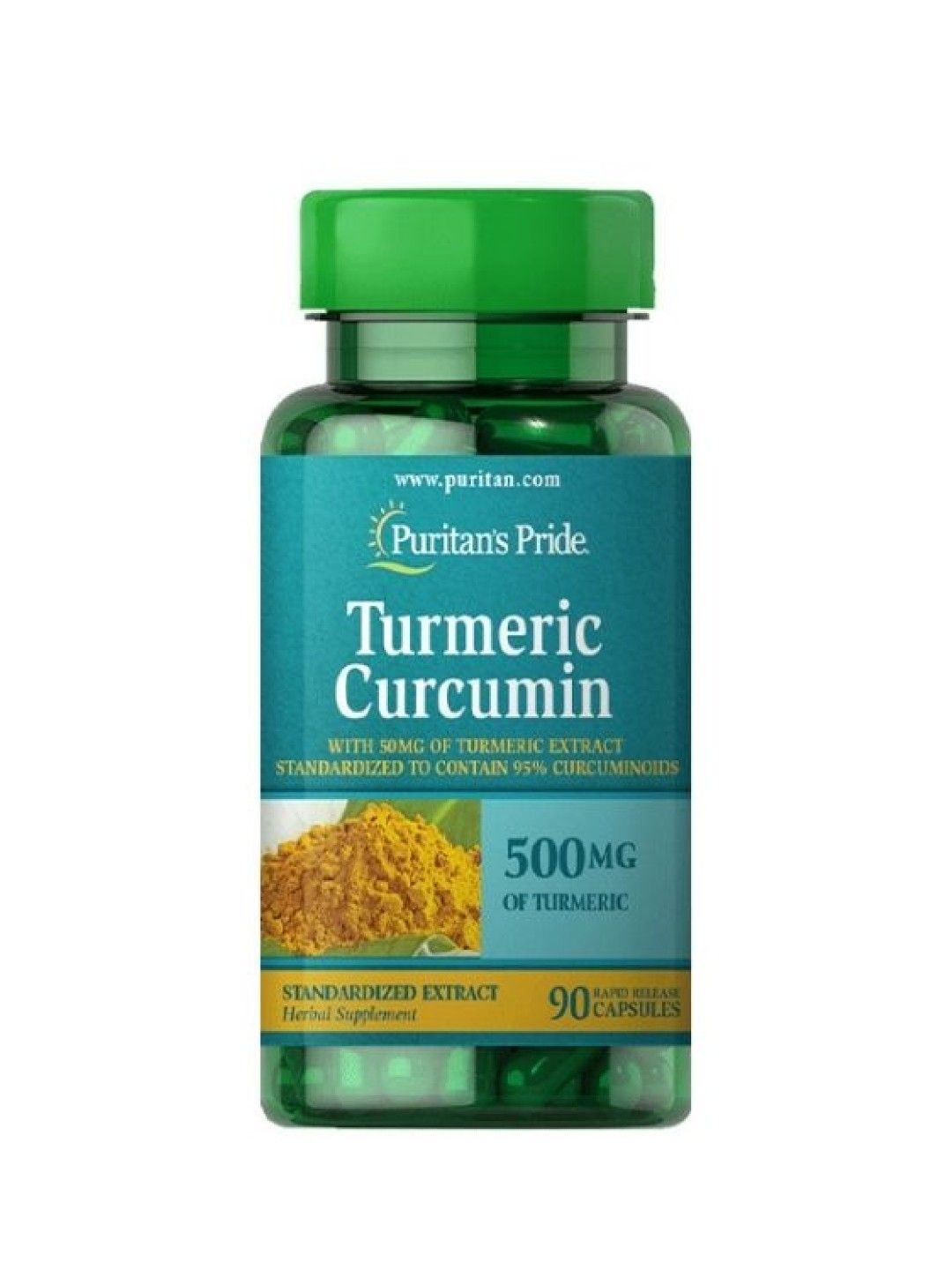 Puritan's Pride Turmeric Curcumin 500 mg (90 capsu | edamama