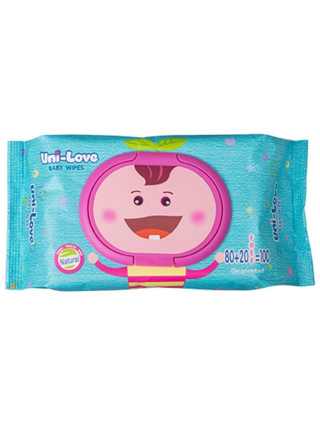 Uni-love Unscented Baby Wipes (100s) | edamama