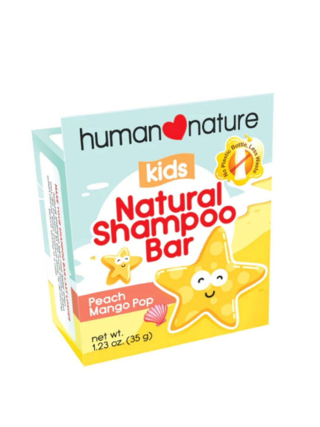 Human Nature Kids Shampoo Bar - Peach Mango Pop (70g) [Expiry: Nov ...
