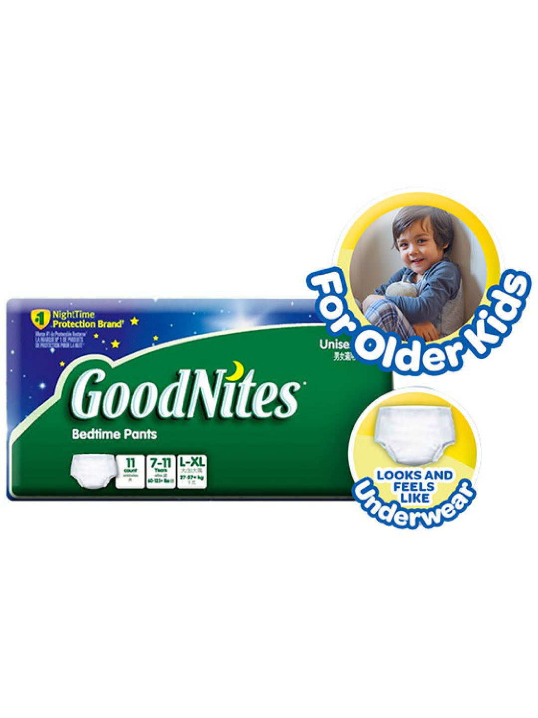 Huggies Goodnites Bedtime Pants Large to XL | edamama