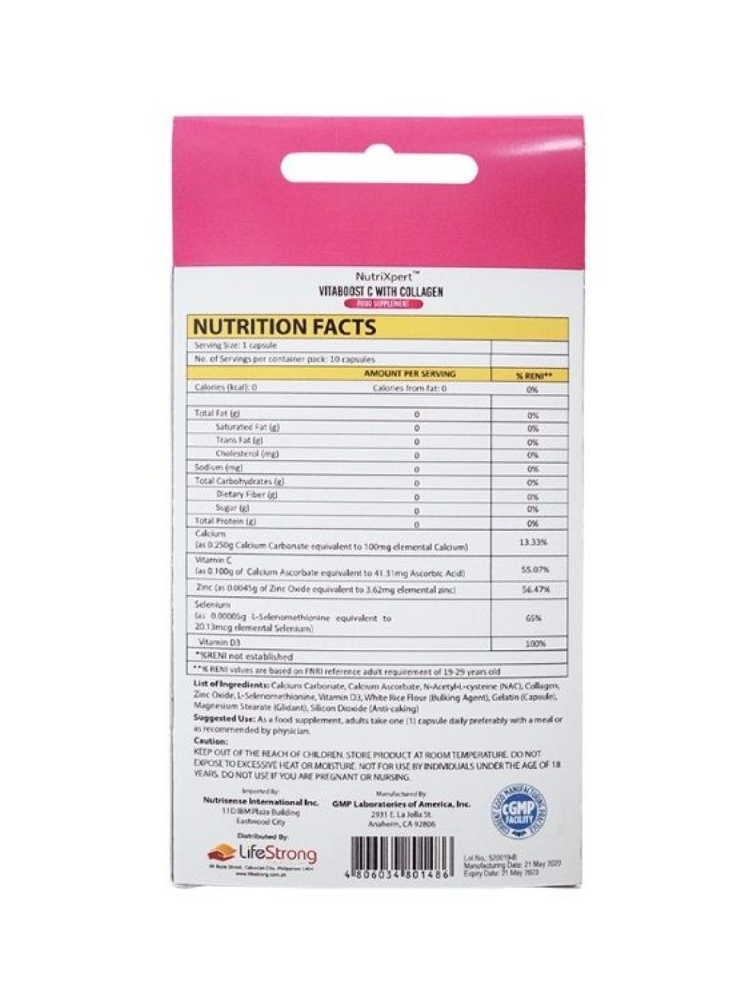 NutriXpert | Vitaboost C with Collagen (10s) Buy 1