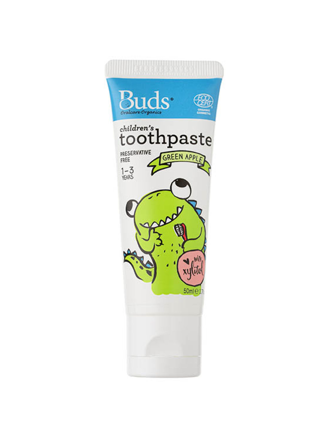 Buds Organics Green Apple Children's Toothpaste wi | edamama