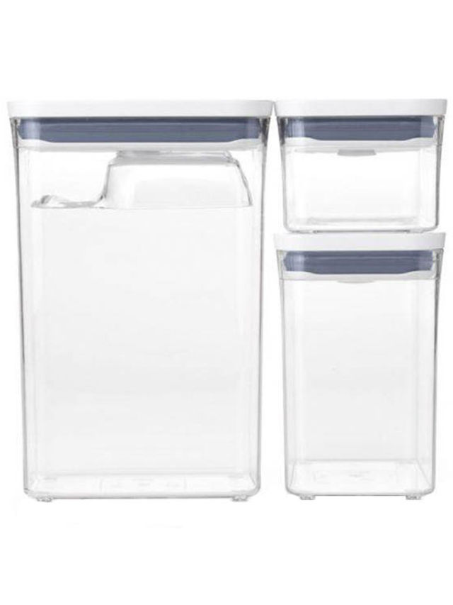 Oxo Tot Good Grips POP Container, Three-Piece Rect | edamama