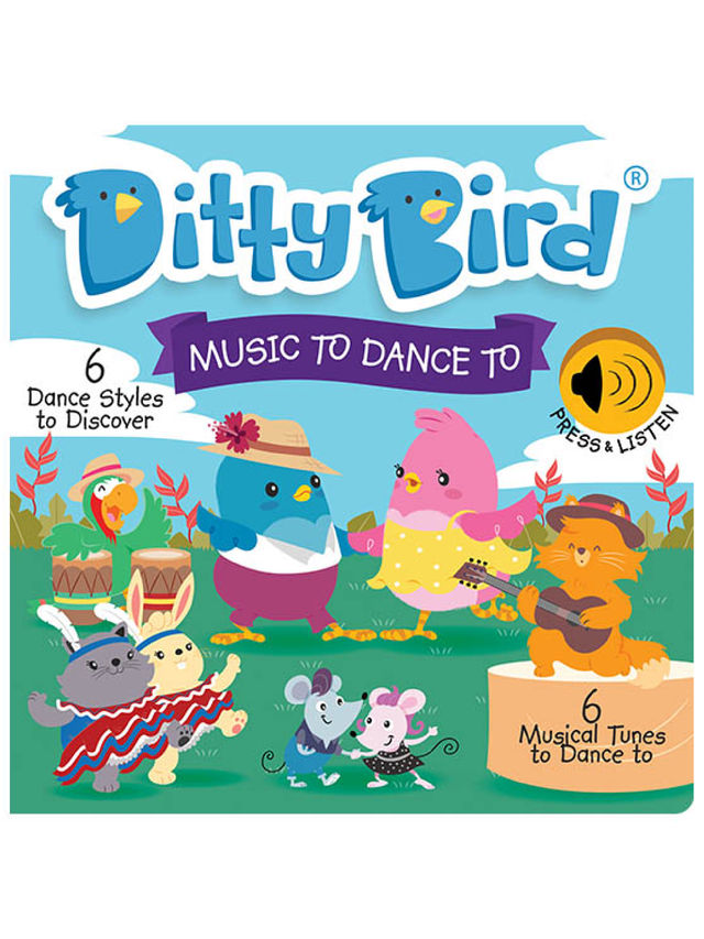 Ditty Bird Musical Book - Music To Dance To | edamama