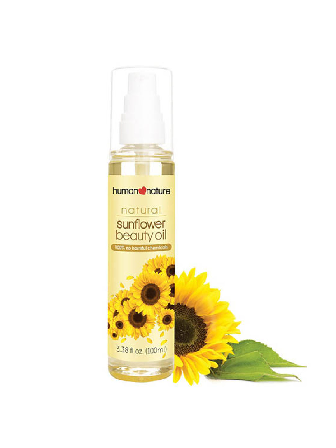 Human Nature Sunflower Beauty Oil (100ml) | edamama