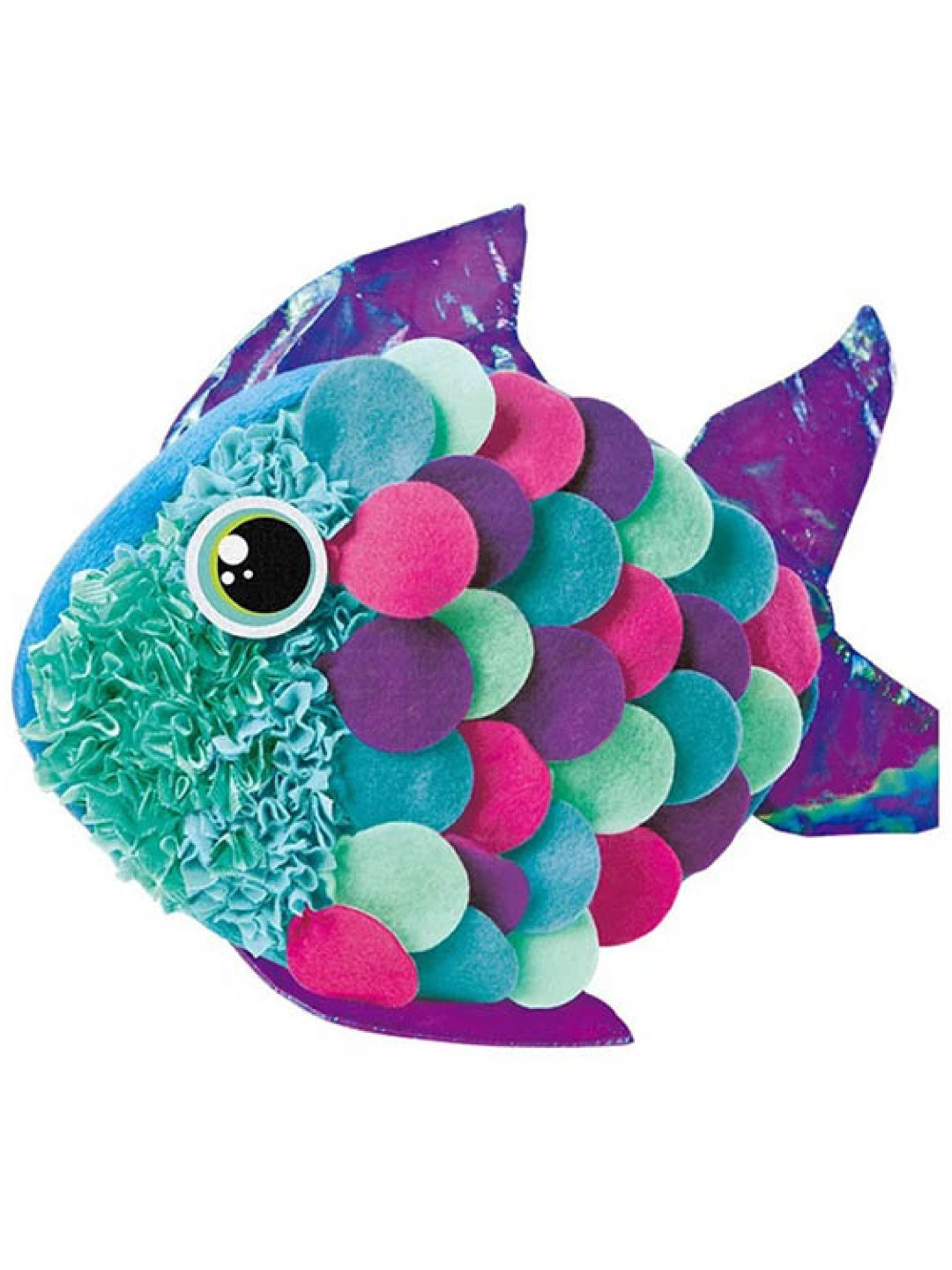 Crafty Kids Fish DIY Pillow | edamama