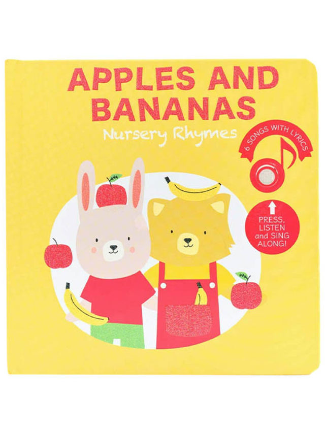 Cali's Book Apples and Bananas Musical Book | edamama