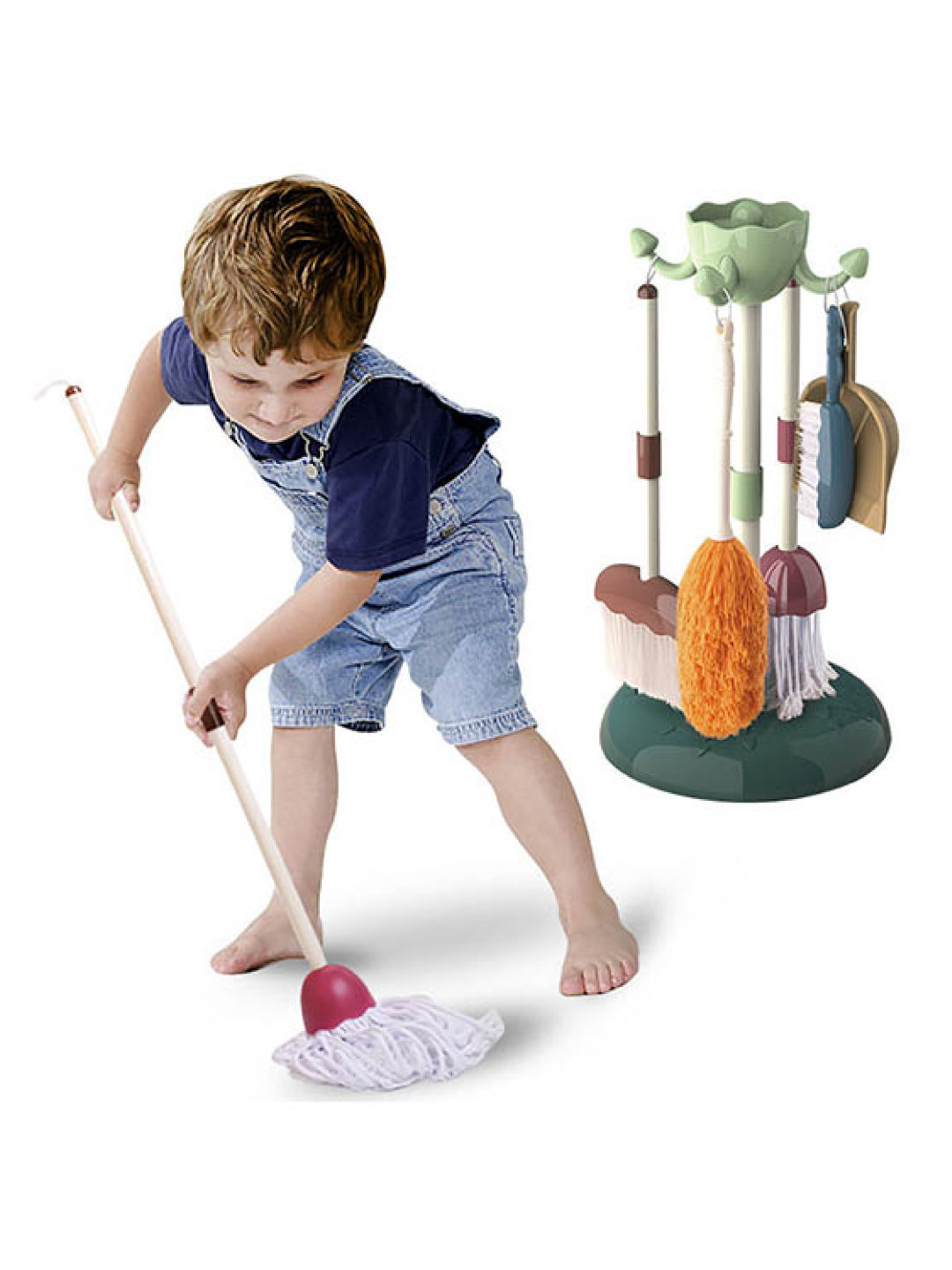 Little Dustman Montessori Cleaning Toy Set | edamama