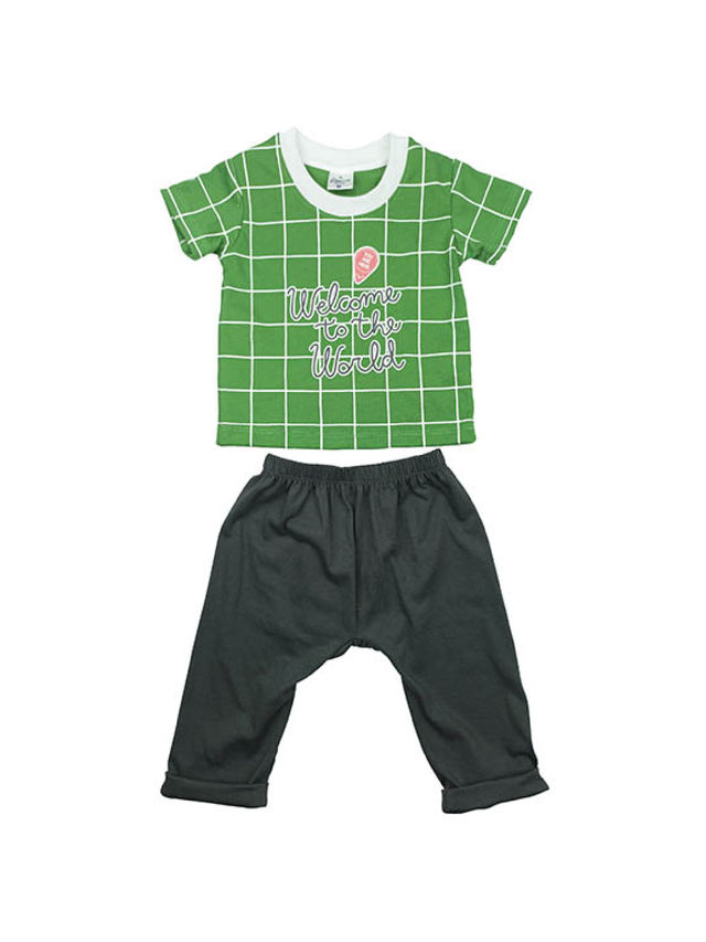 Looms Zane Collection T-Shirt and Cuffed Pants Ter | edamama