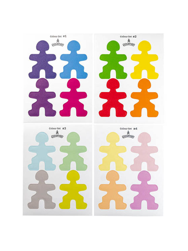 Flockmen Color Sticker Set for Flock | edamama