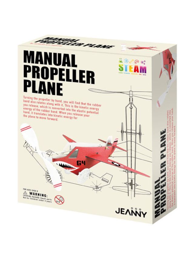 Hands to Create STEM Toys - Make Your Own Manual Propeller Plane ...