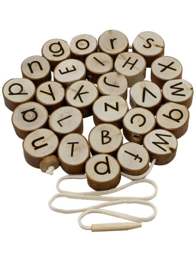 Q Toys Alphabet Threading Set | edamama