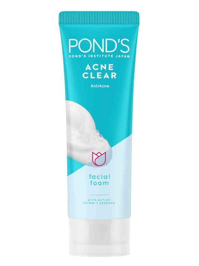 Pond's Acne Clear Anti-Acne Facial Foam (100g) | edamama