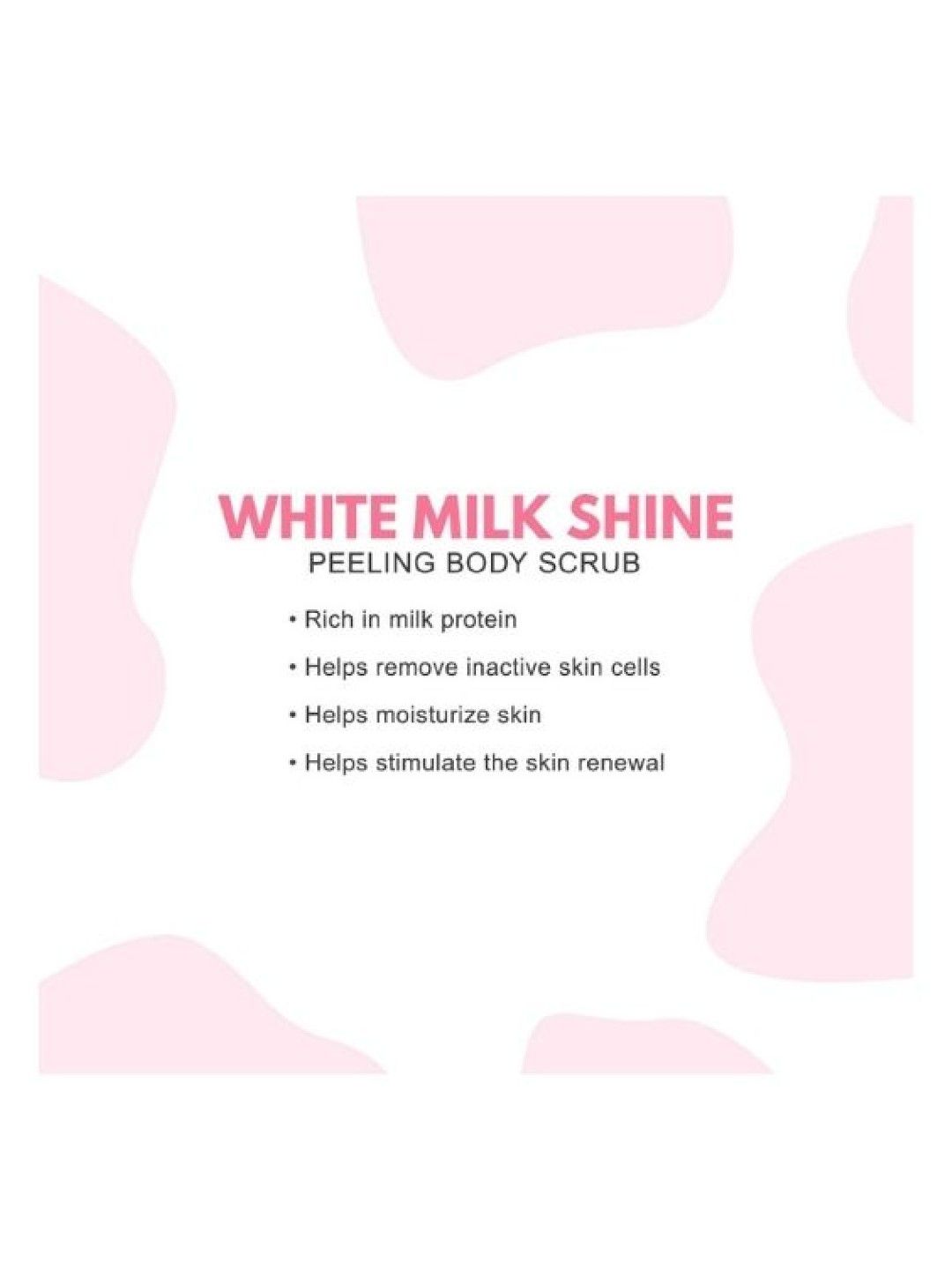 Cathy Doll White Milk Shine Peeling Body Scrub (320ml) | edamama
