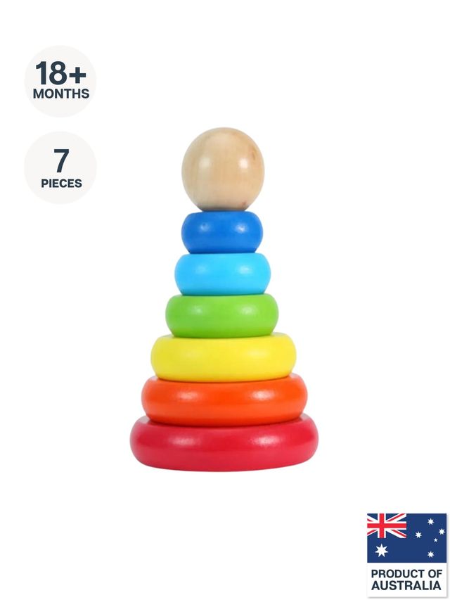Wooden Stacking Rings