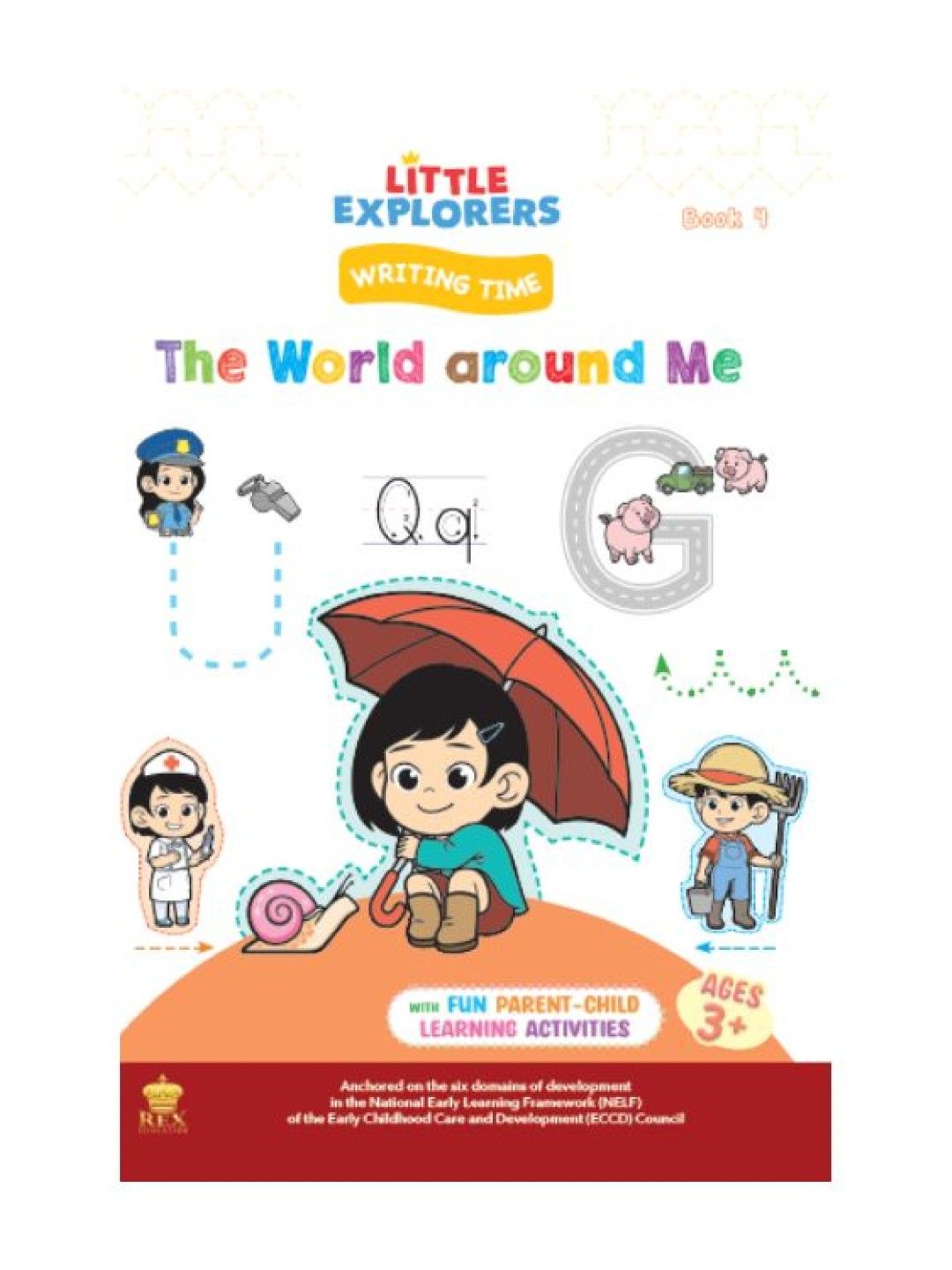 Rex Education Writing Book 4: The World Around Me | edamama