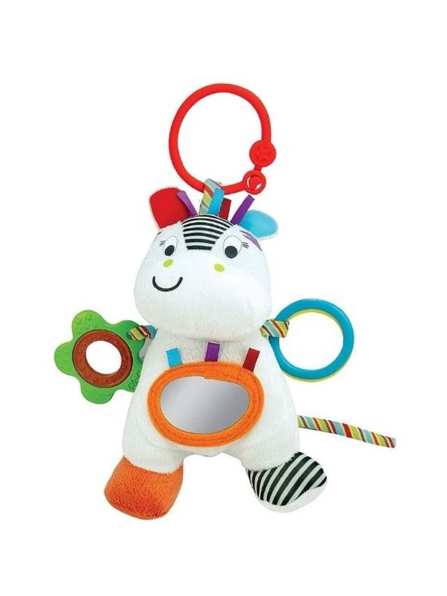 winfun | Zippy Zebra Hand Rattle