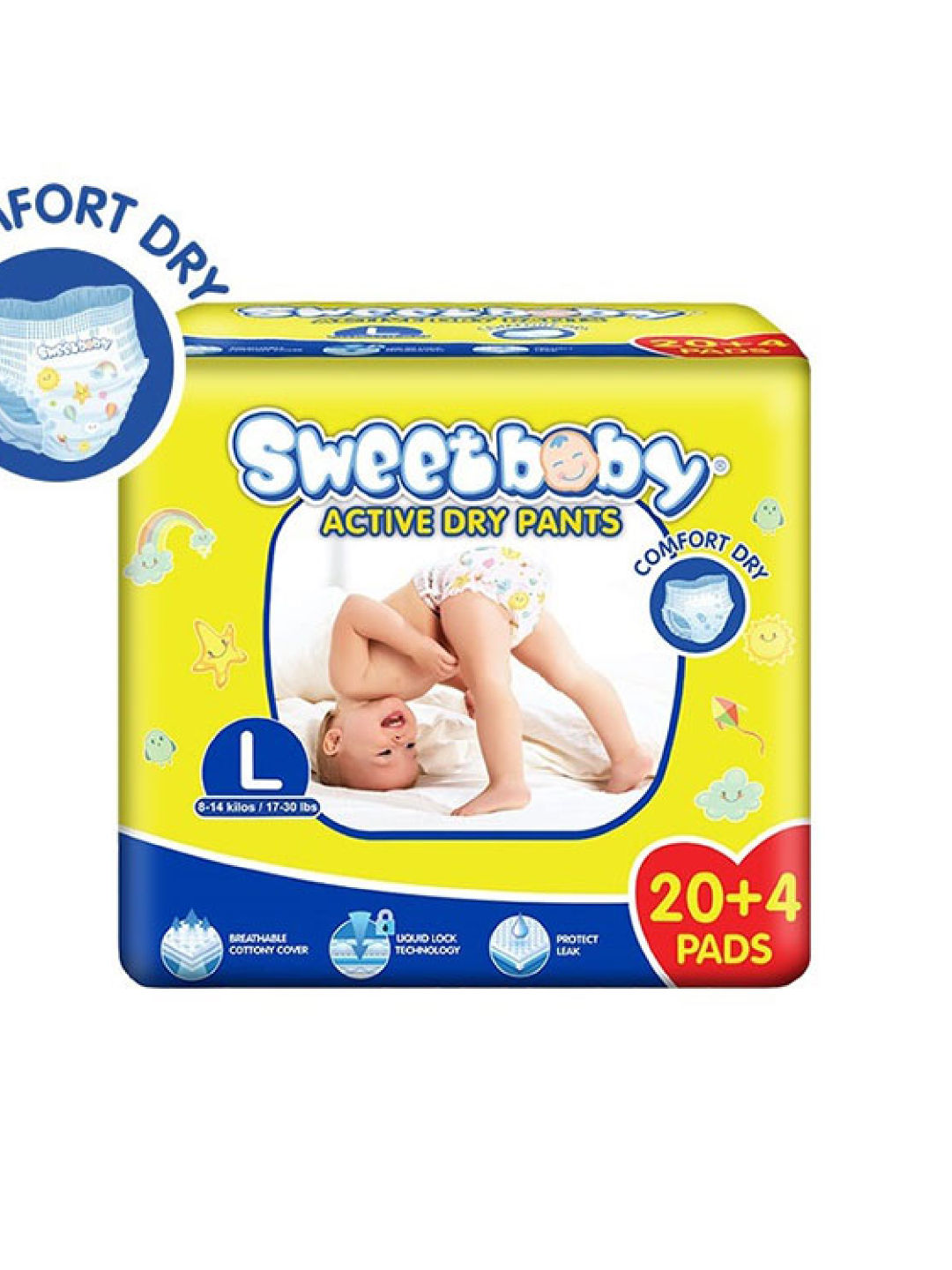 Sweetbaby Active Dry Pants Large (20+4) | edamama