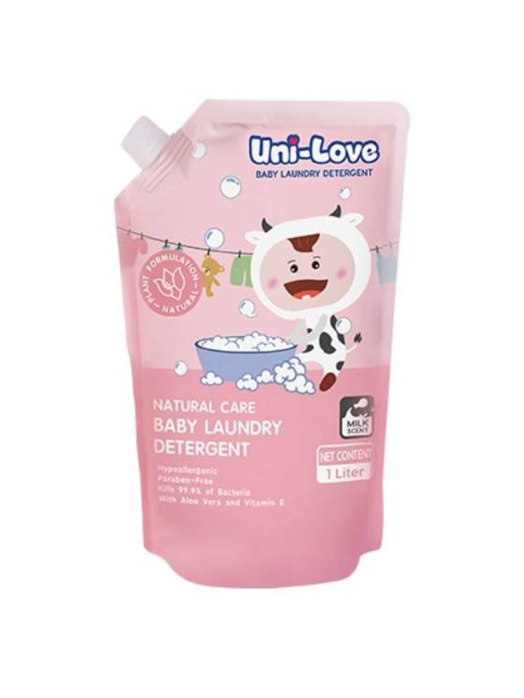 Uni-love Baby Laundry Detergent (1L) - Milk Scent | edamama
